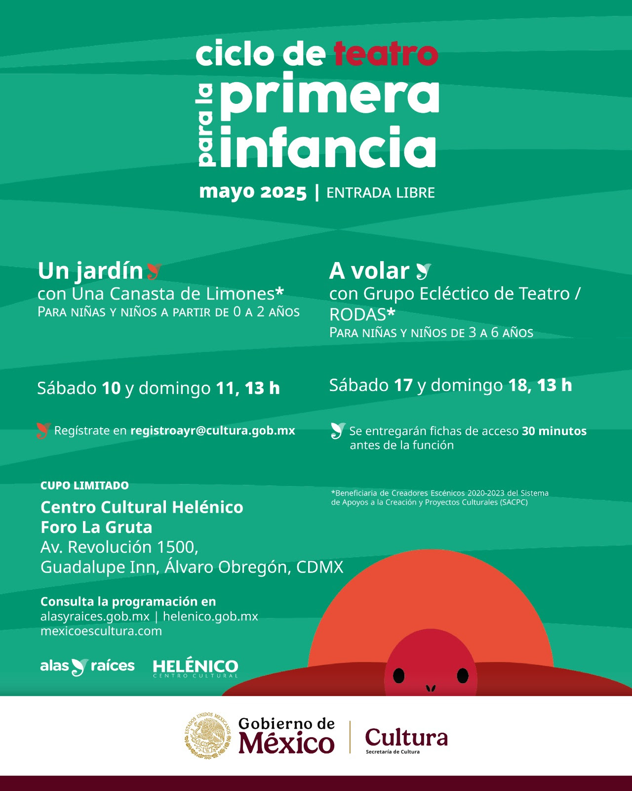 Teatro para bebés y niños en CDMX: funciones gratuitas en el Helénico ...