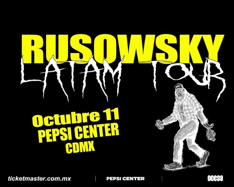 Rusowsky en CDMX 2025: el artista español que revoluciona el pop ...