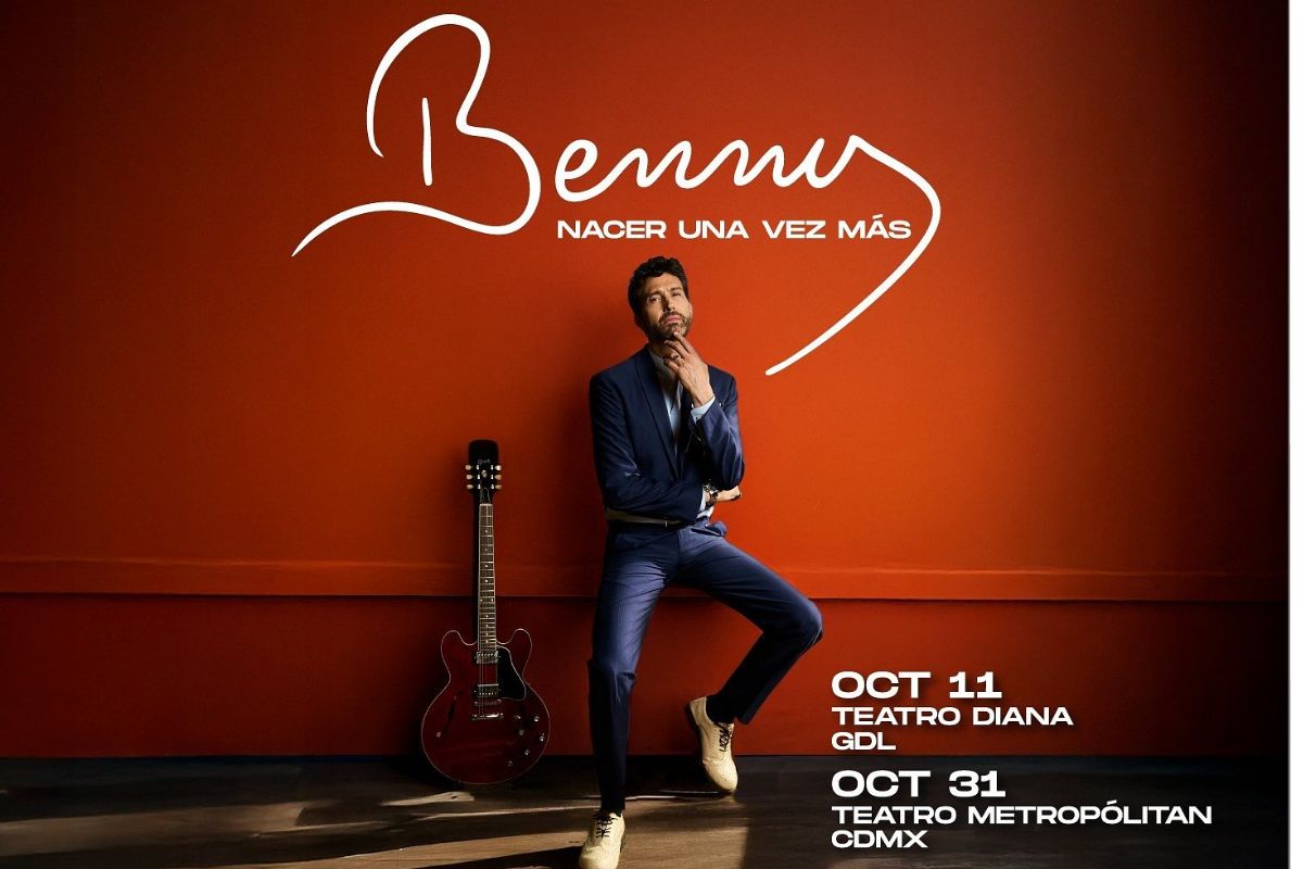 Benny Ibarra vuelve a los escenarios con la gira Nacer una vez más y ...