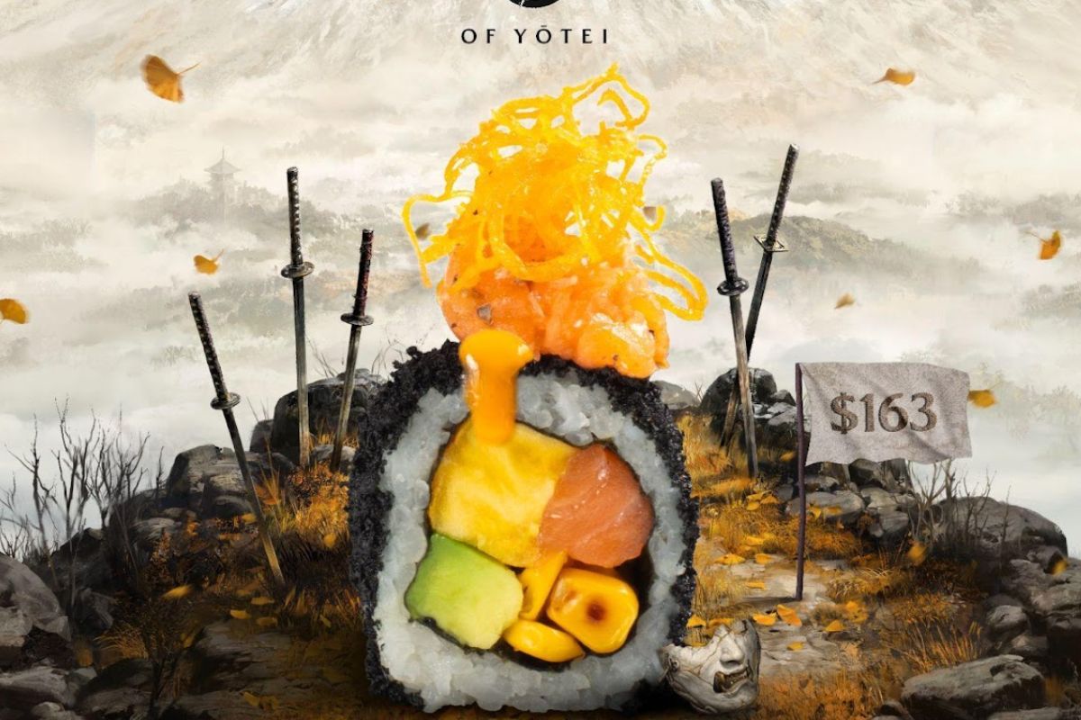 Yōtei Roll, PlayStation y Sushi Roll llevan la aventura de Ghost of ...